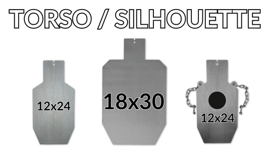 Steel Silhouette Targets AR500 - [FREE Shipping @ $99] – ShootingTargets7